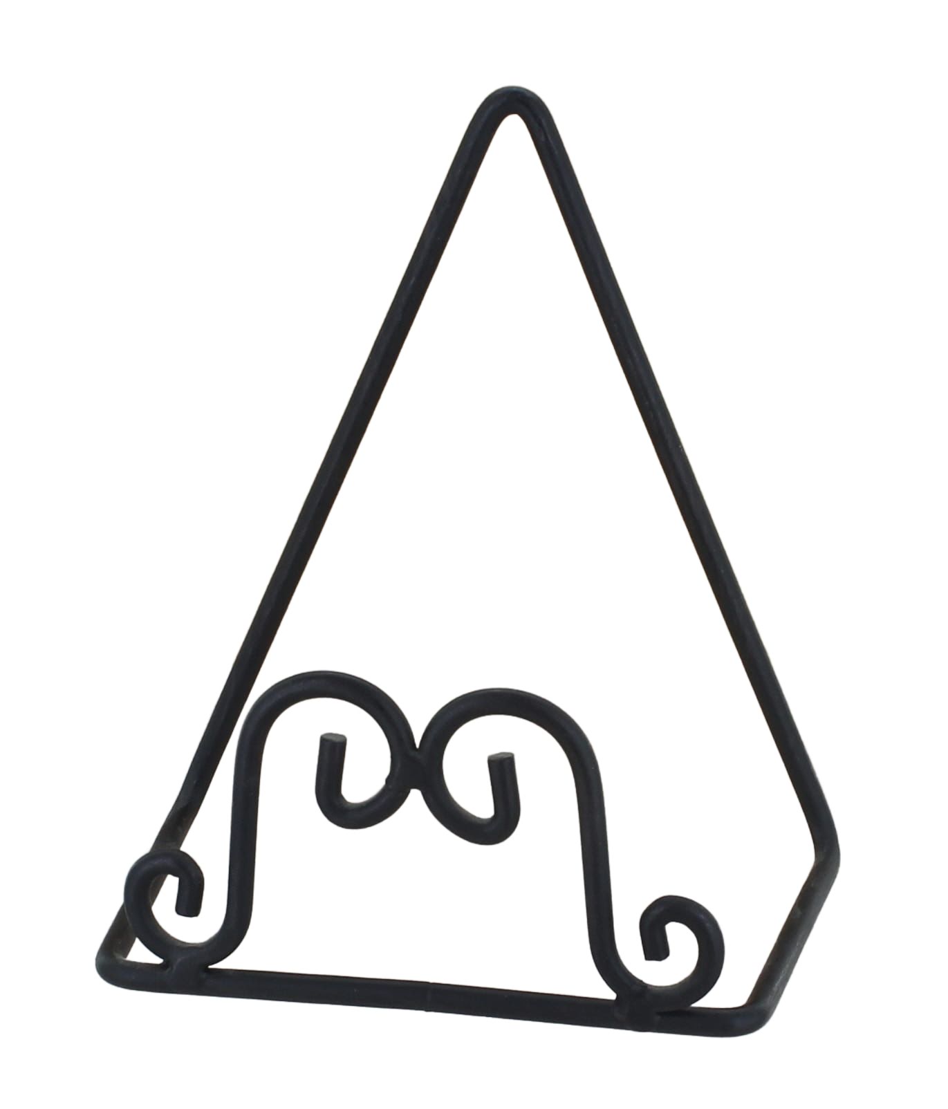 Blue Rose Polish Pottery | Medium Scroll Plate Rack Version 1