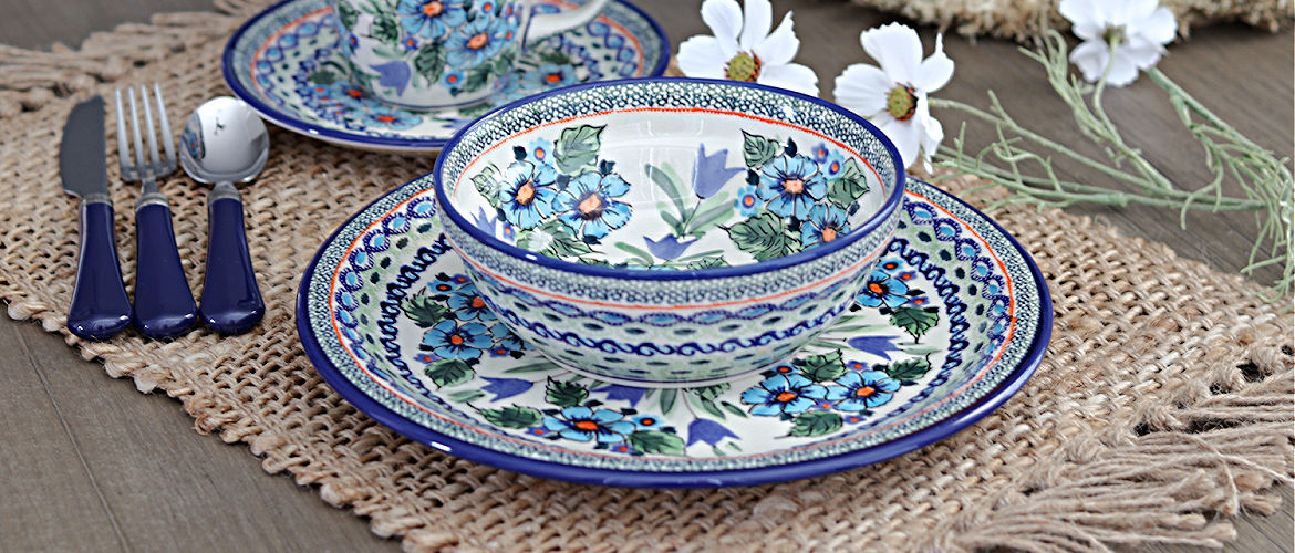 Blue Rose Polish Pottery | Polish Pottery, Stoneware, Ceramics and ...
