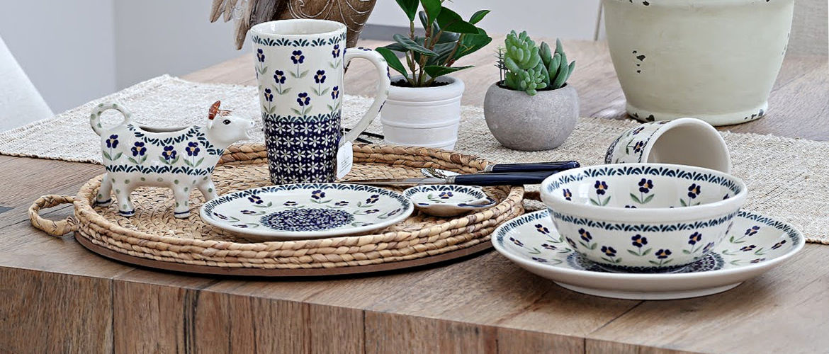 Blue Rose Polish Pottery | Polish Pottery, Stoneware, Ceramics and ...