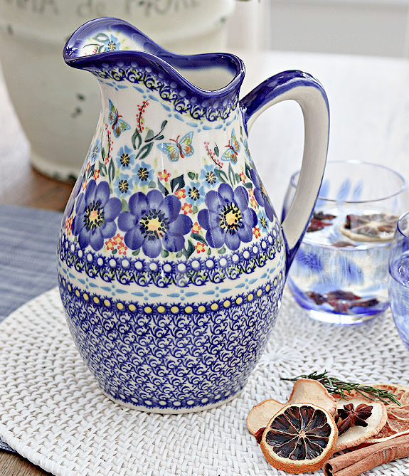Blue Rose Polish Pottery | Polish Pottery, Stoneware, Ceramics and ...