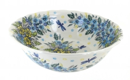 Blue Rose Polish Pottery | Alyssa Small Spoon Rest