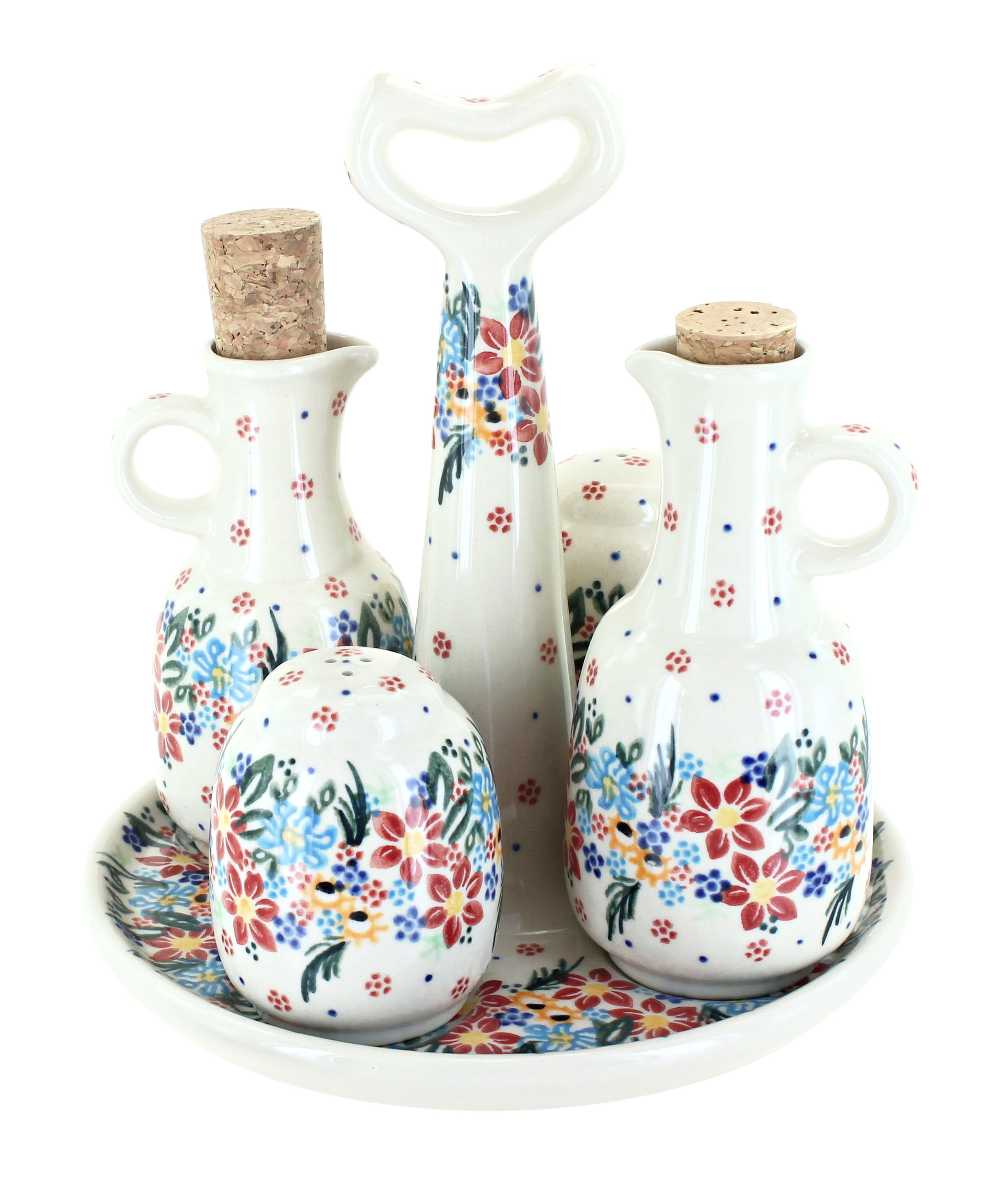 40 Vena Table Accessory Set with Handle Polish Pottery