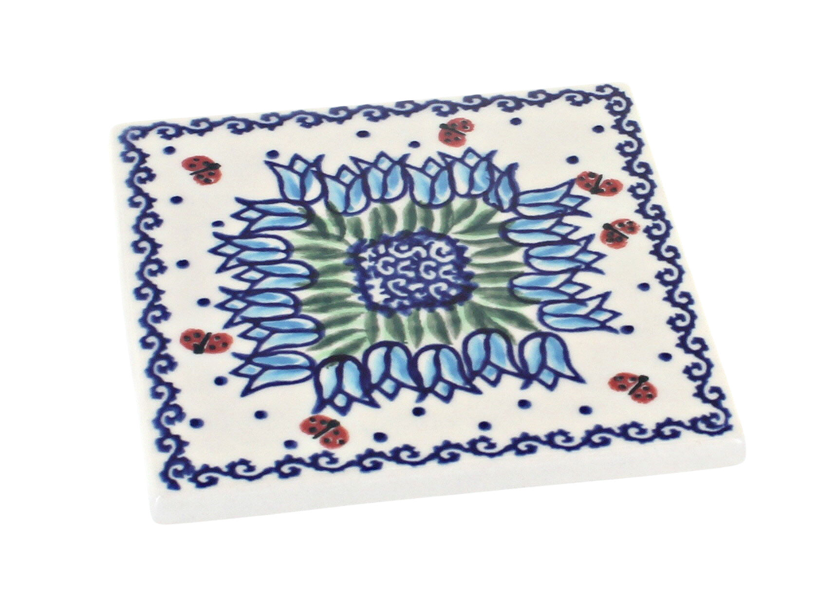 Vena Garden Tulip Tile Polish Pottery