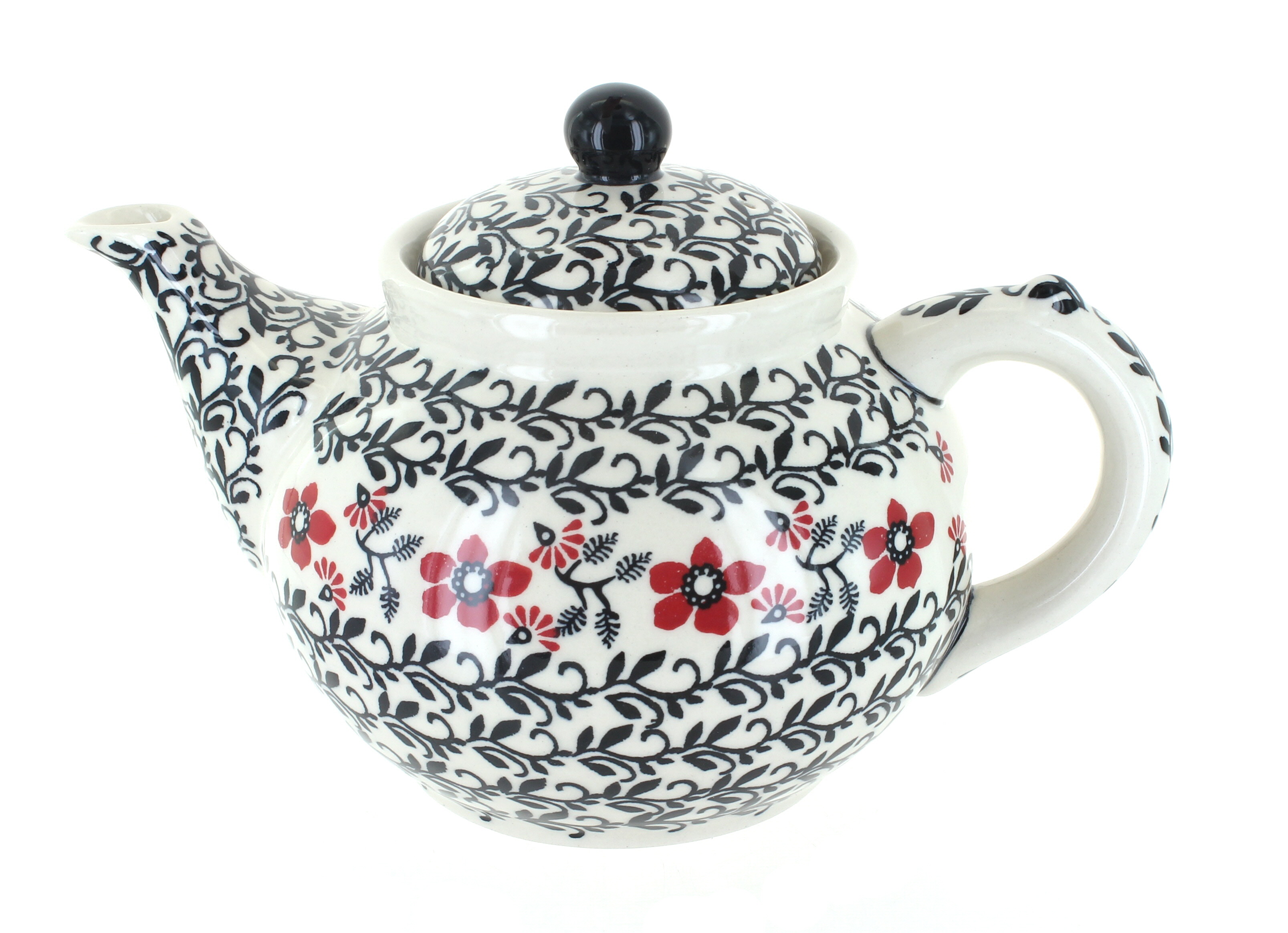 Blue Rose Polish Pottery | Scarlett Ivy Teapot